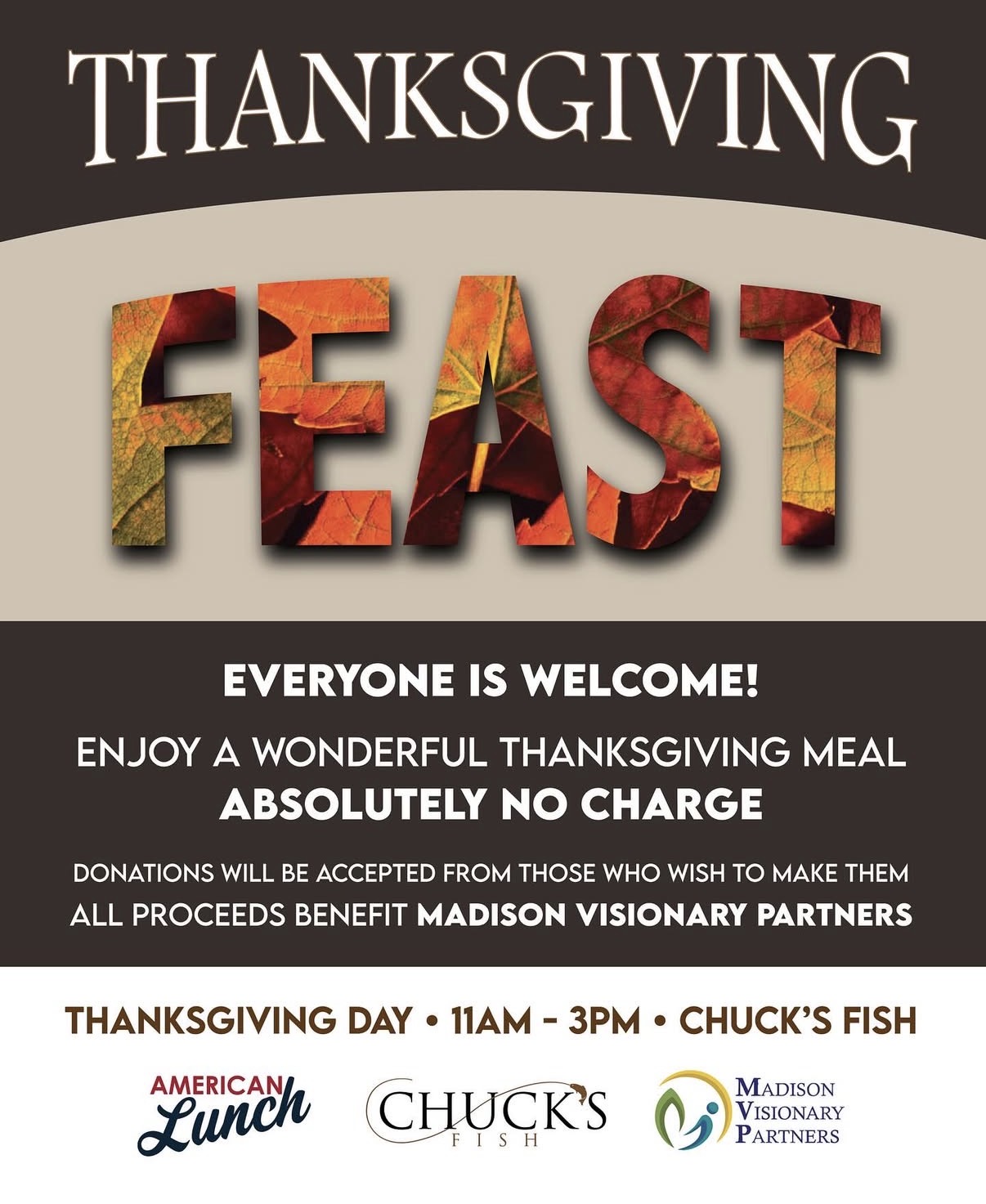 Open for Thanksgiving 2025 | We Are Huntsville